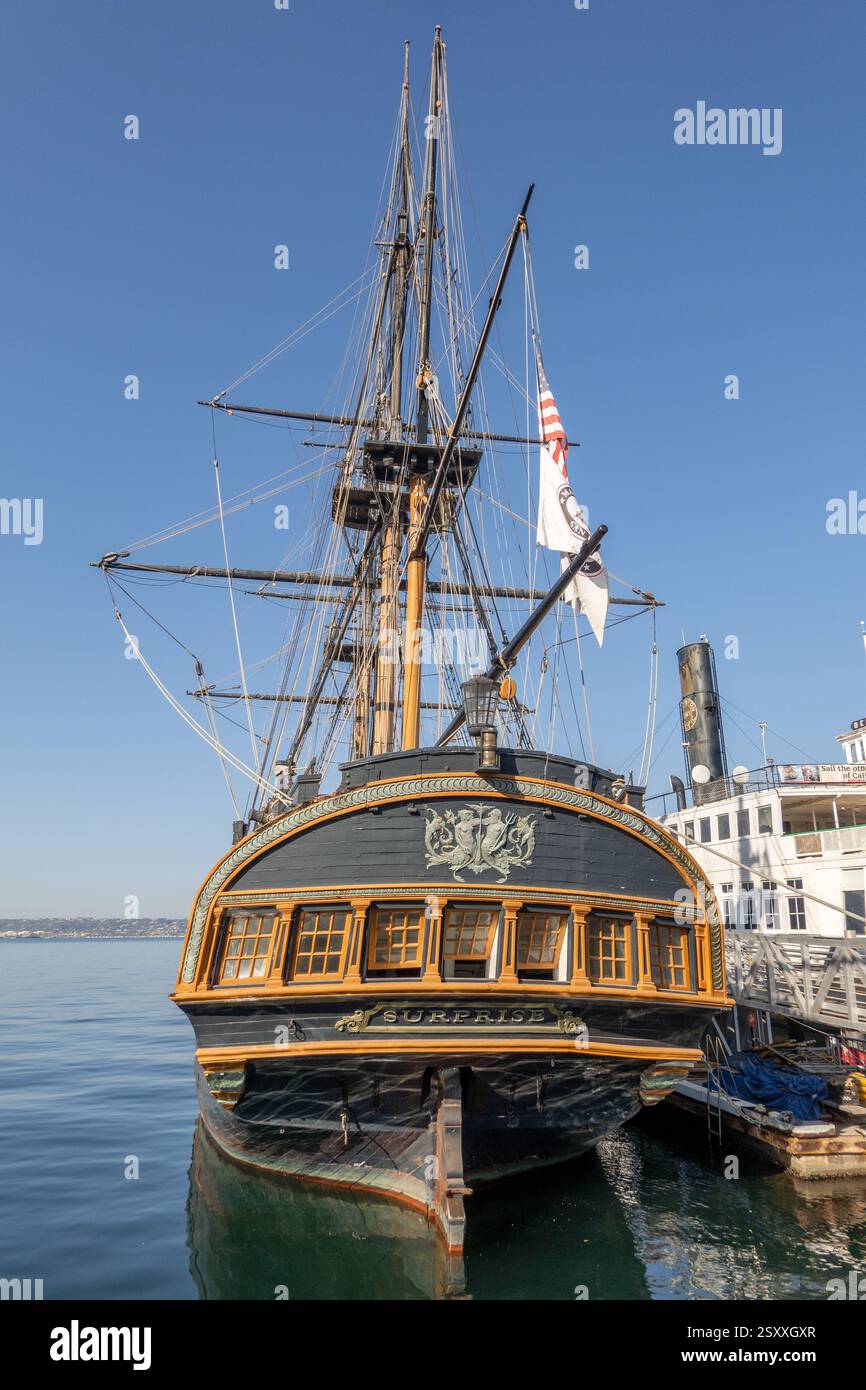 HMS Surprise Replica Tall Ship San Diego Maritime Museum, A Replica Of ...