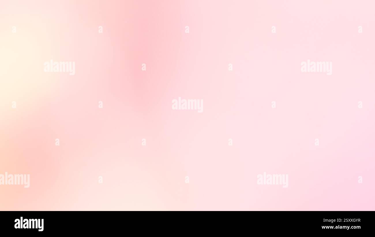 Vibrant summer gradient background with pink and golden soft ...