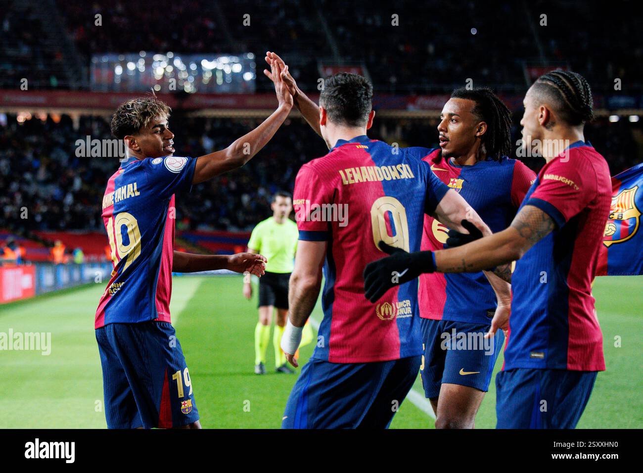 Lamine yamal celebrates copa del rey hi-res stock photography and ...