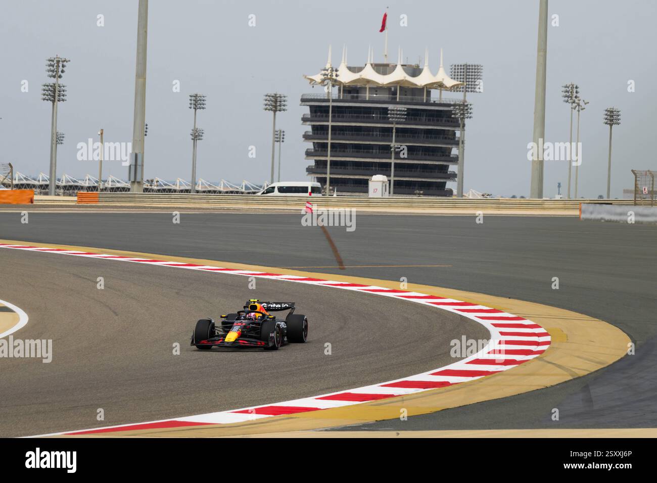 Sakhir, Bahrain. 26th Feb 2025. Liam Lawson of Oracle Red Bull Racing ...