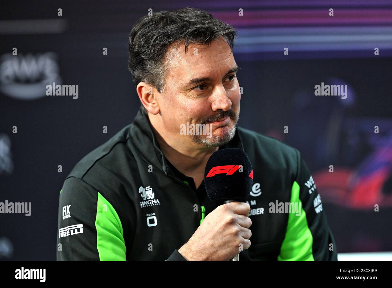 Sakhir, Bahrain. 26th Feb, 2025. James Key (GBR) Sauber Technical ...