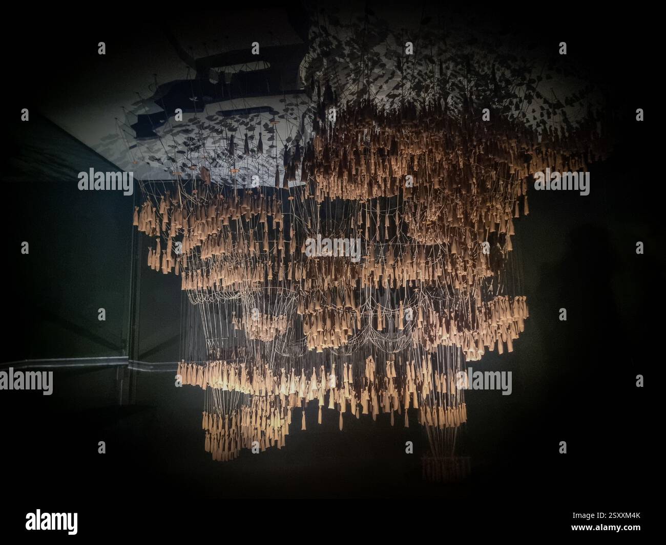 Funicular model of the Basilica of the Sagrada Familia of Barcelona ...