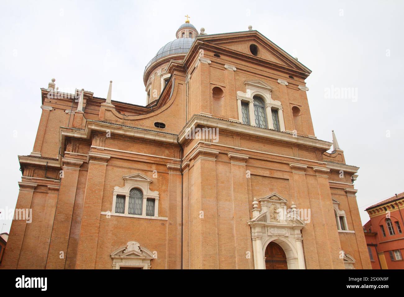 Reggio Emilia town in Italy. Basilica della Ghiara, Roman Catholic ...
