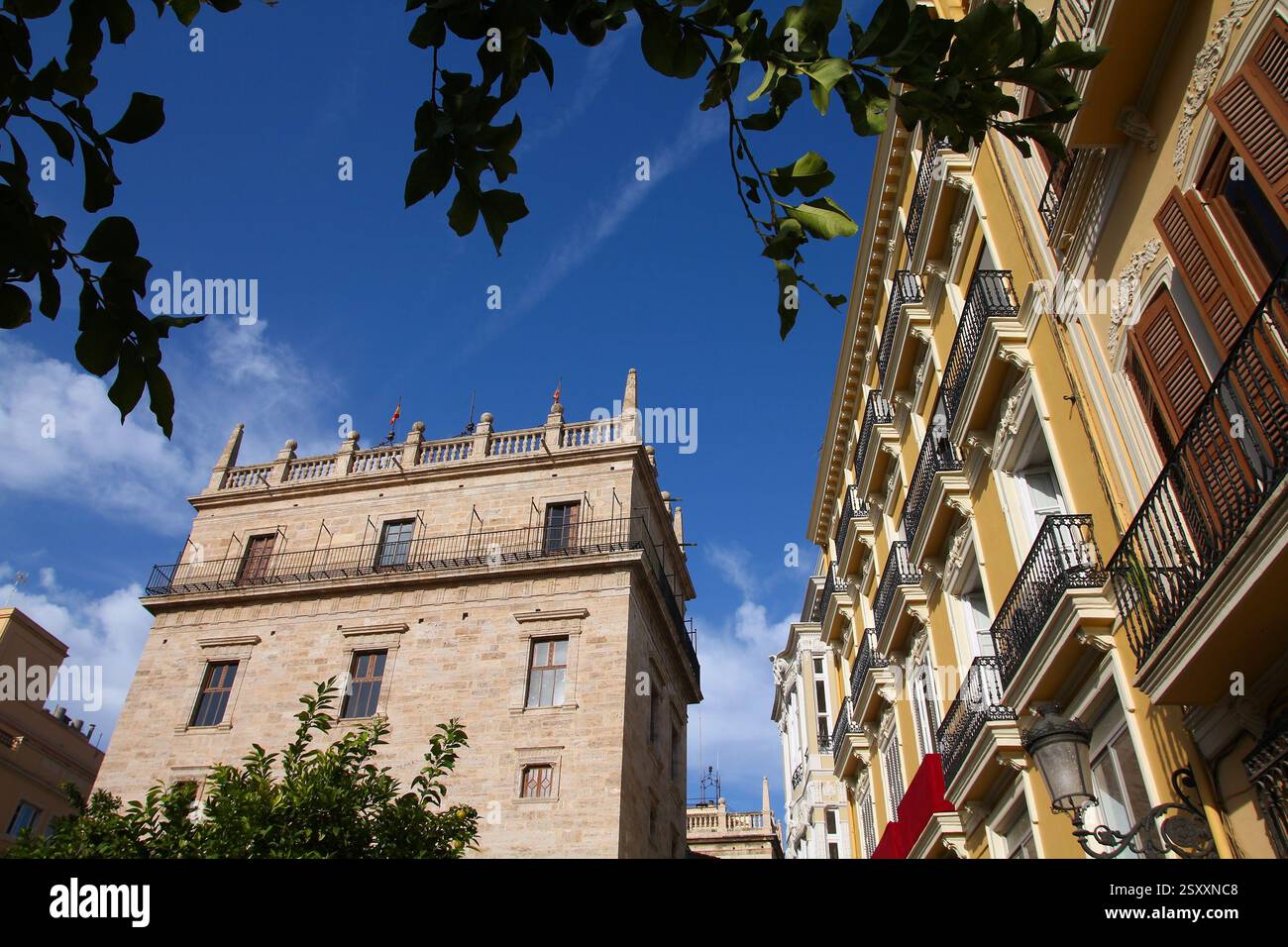 Palau de la Generalitat Valenciana - office building of Valencia region ...