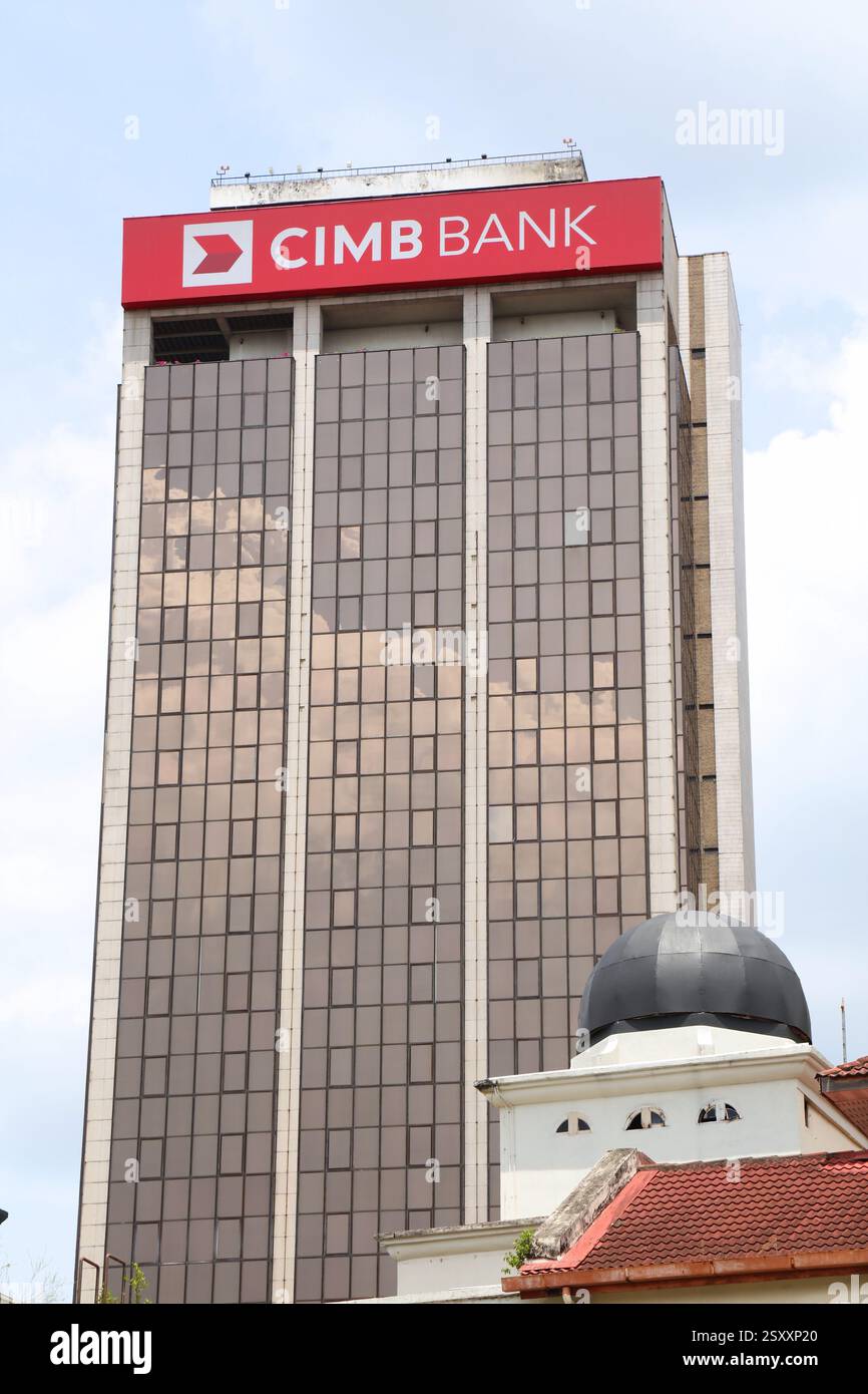 KUALA LUMPUR, MALAYSIA - MARCH 2, 2024: CIMB Bank building in downtown ...