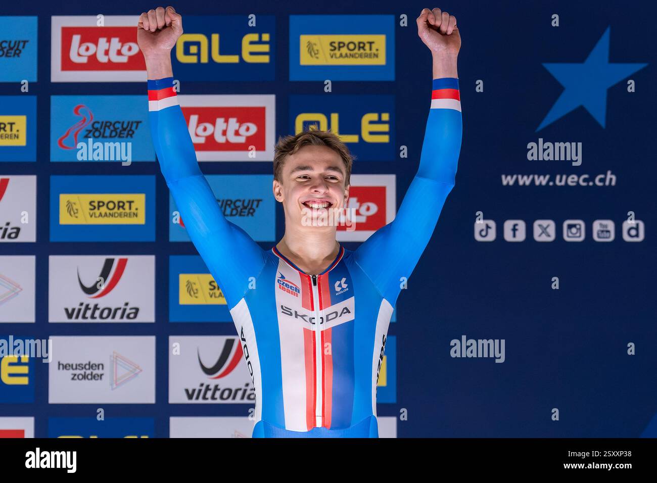 Heusden Zolder, Belgium. 13th Feb, 2025. HEUSDEN-ZOLDER, BELGIUM ...