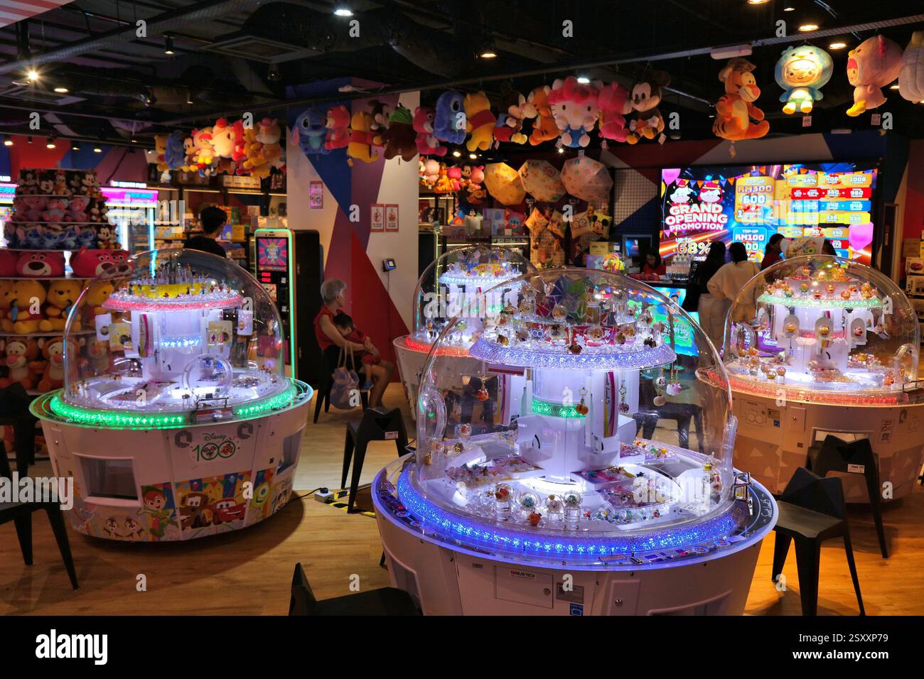 KUALA LUMPUR, MALAYSIA - MARCH 16, 2024: People visit entertainment ...