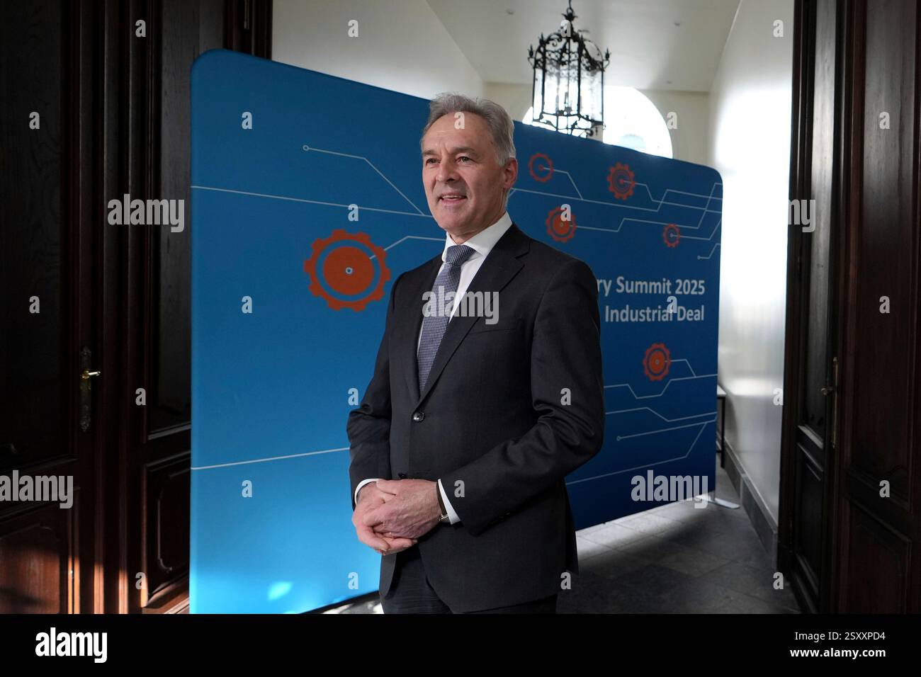 Yves Bonte, CEO of DOMO poses for a photo at the European Industry ...