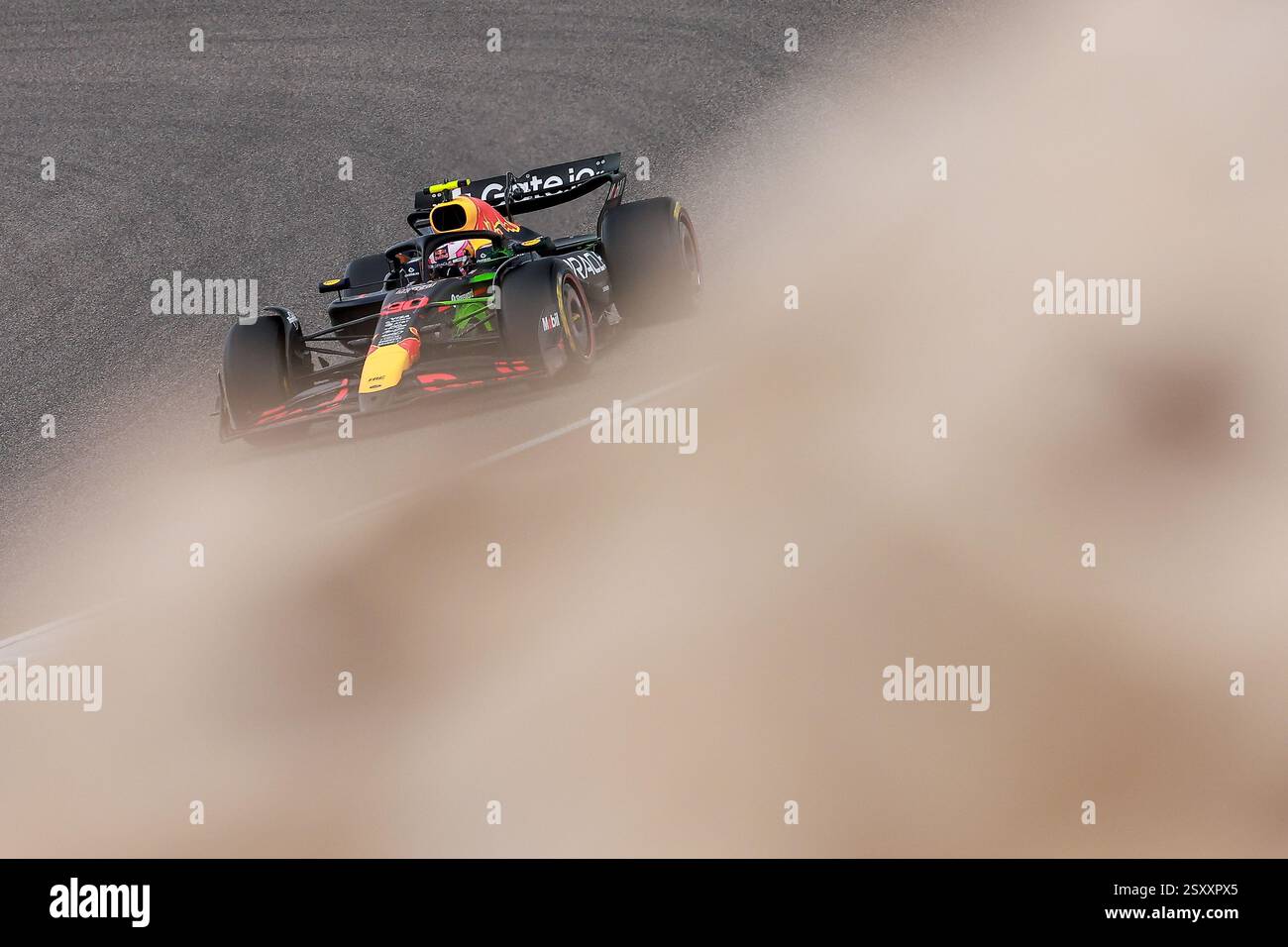 30 LAWSON Liam (nzl), Red Bull Racing RB21, action during the Formula 1 ...