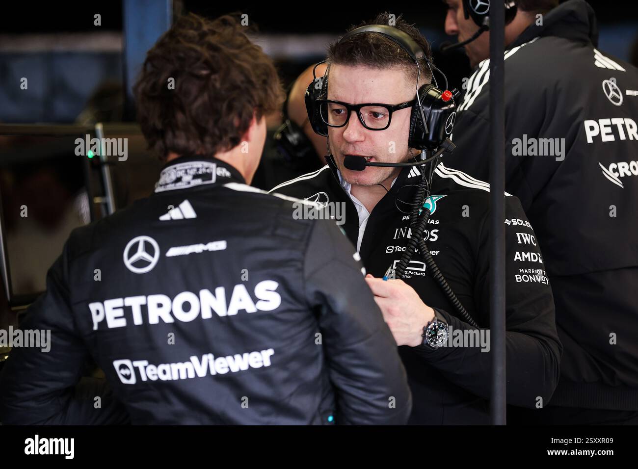 Sakhir, Bahrain, 26/02/2025, Peter 'Bono' Bonnington, engineer ...