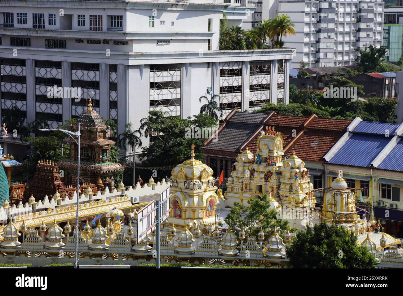 Sri Maha Muneswarar Temple in Brickfields area of Kuala Lumpur city ...