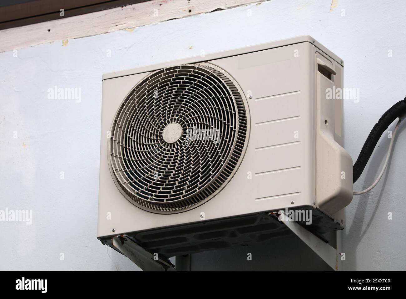 Wall mounted external air conditioner unit in Kuching, Malaysia Stock ...
