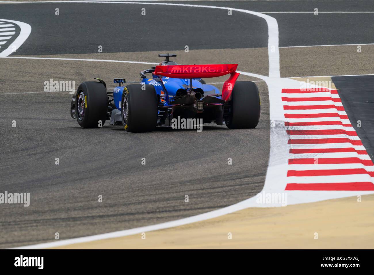 Sakhir, Bahrain. 26th Feb 2025. Alexander Albon of Williams Racing ...