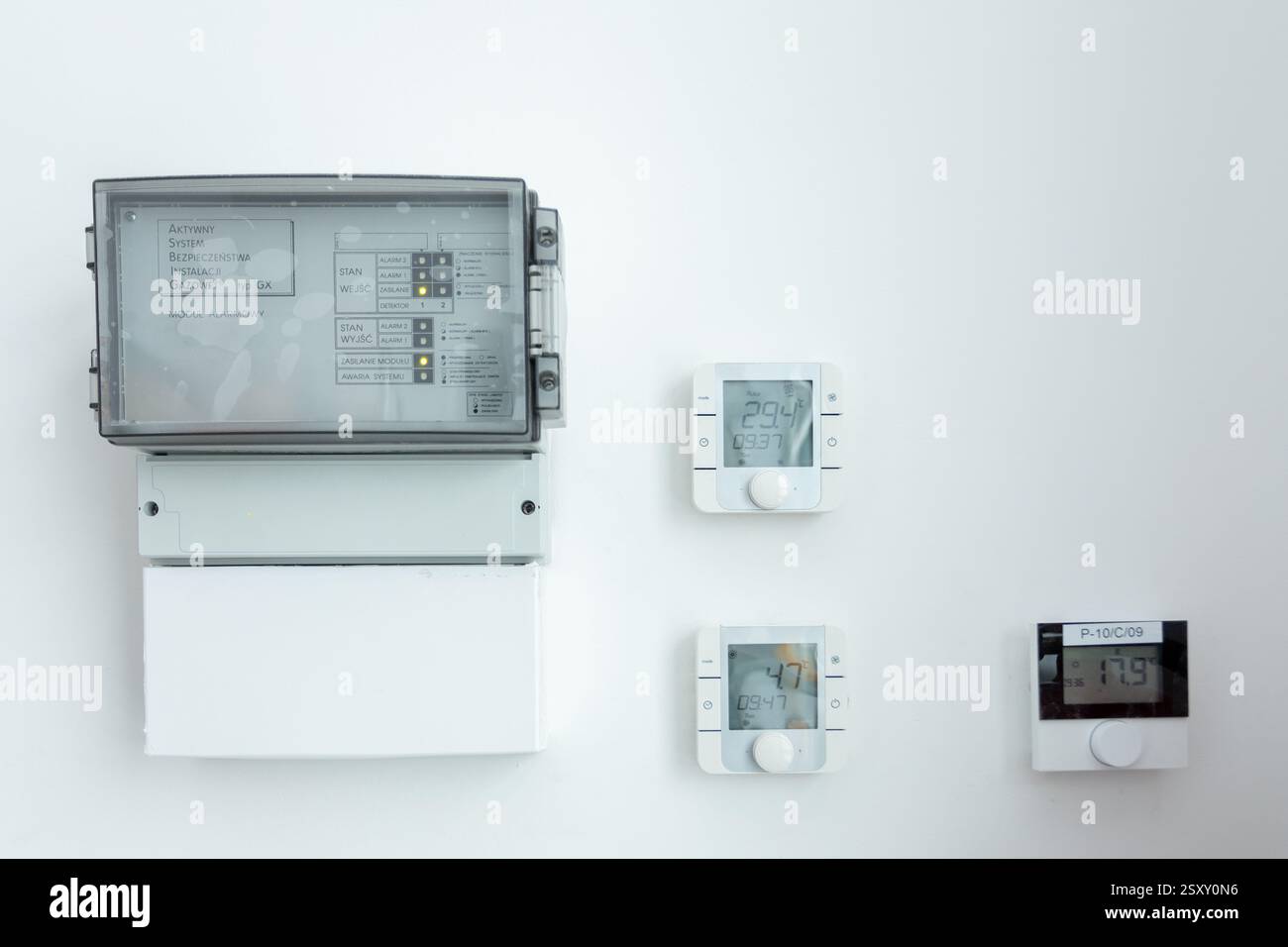 The Thermostat along with the Electrical Control Panel is conveniently ...