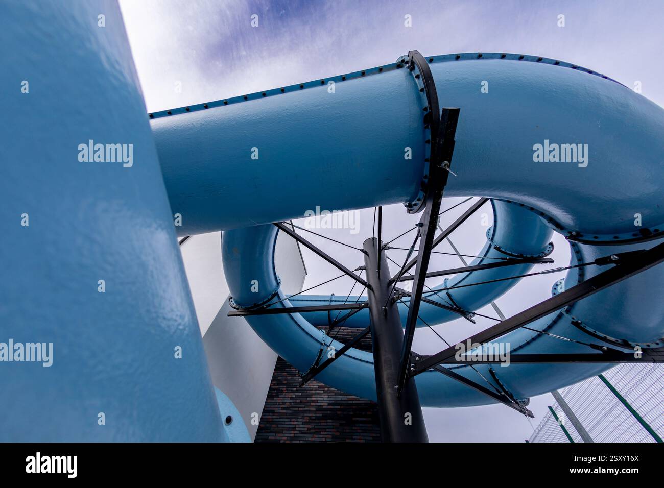 Experience the thrilling Twisting Water Slide at a popular and fun ...