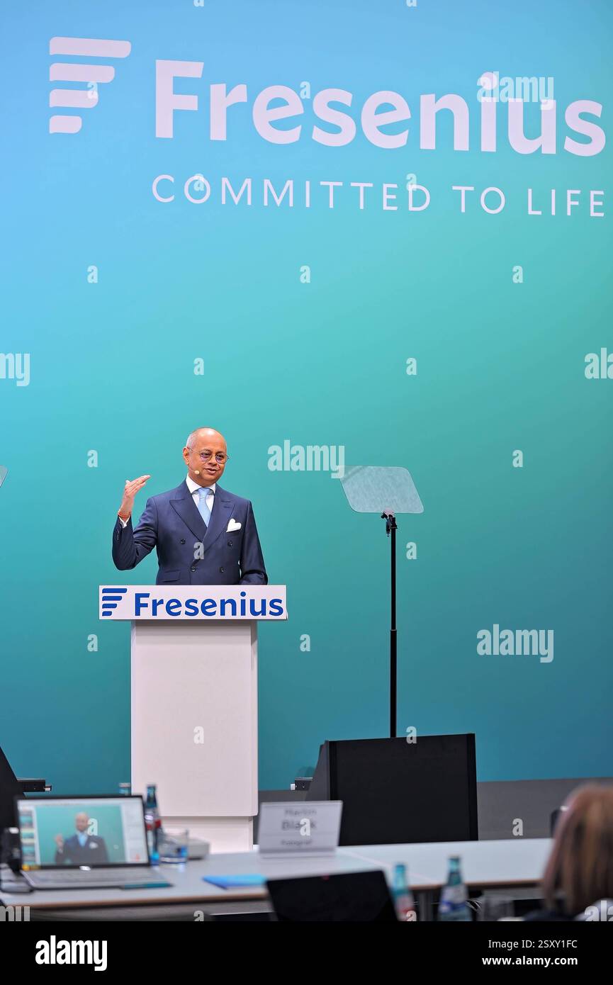 Jahrespressekonferenz Fresenius SE & Co. KGaA. Michael Sen ...