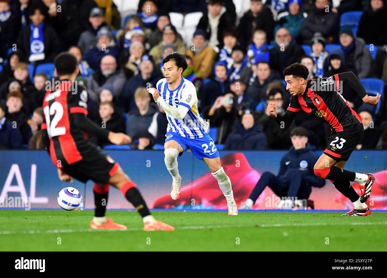 Kaoru Mitoma of Brighton & Hove Albion - Brighton & Hove Albion v AFC ...