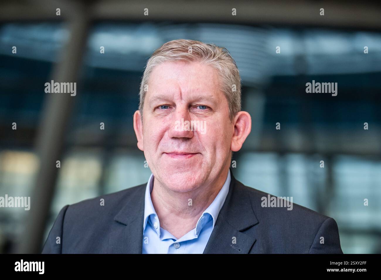 Berlin, Germany. 26th Feb, 2025. Andreas Schwarz, SPD budget politician ...