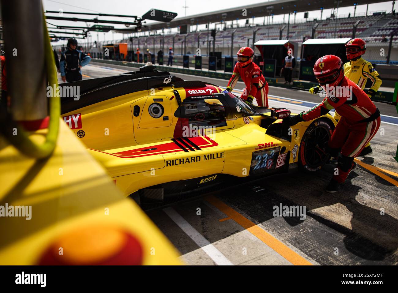 83 HANSON Phil (gbr), KUBICA Robert (pol), YE Yifei (chn), AF Corse, Ferrari 499P #83, Hypercar ...