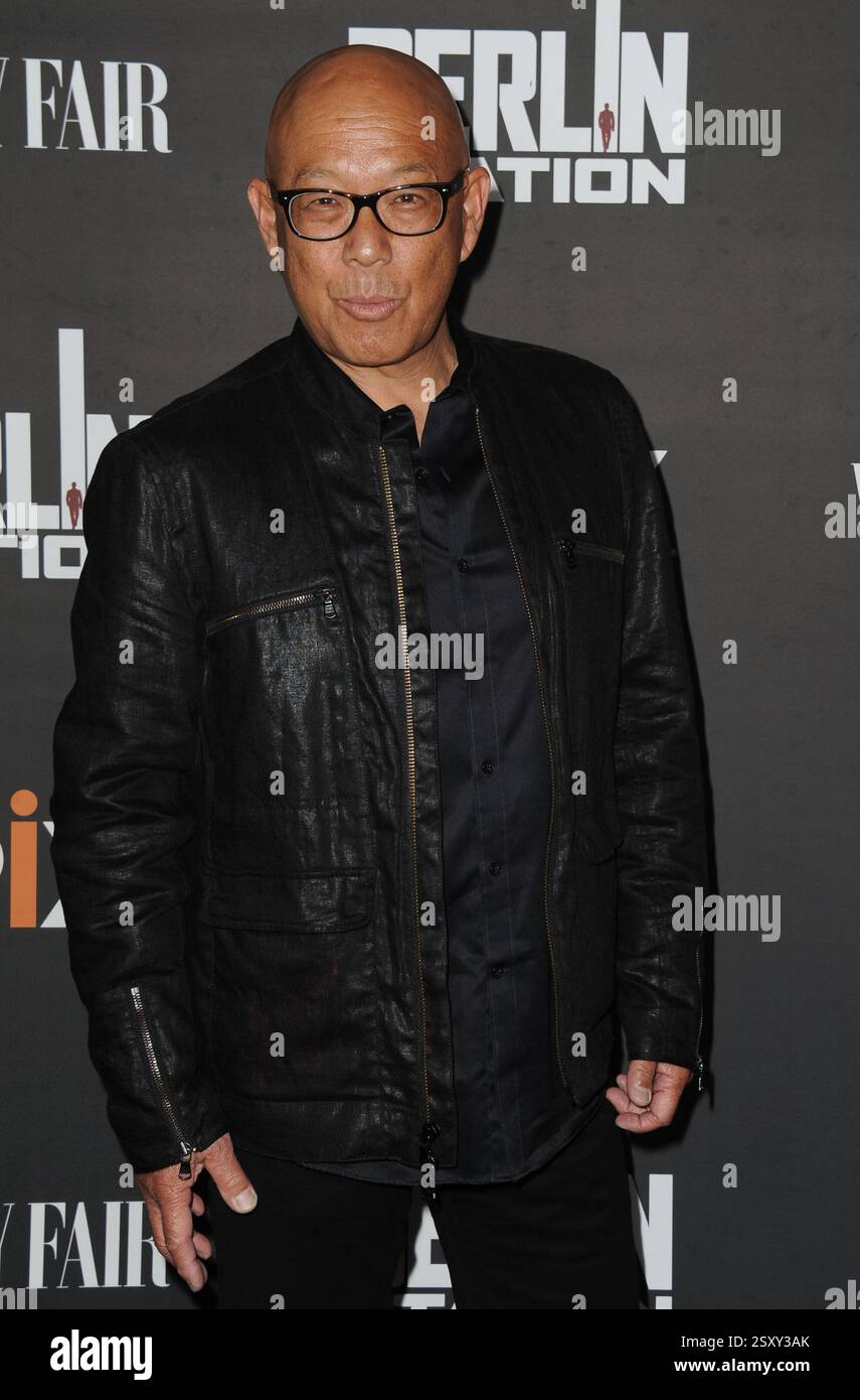 Michael Paul Chan arriving at the premiere of 'Berlin Station' at Milk ...