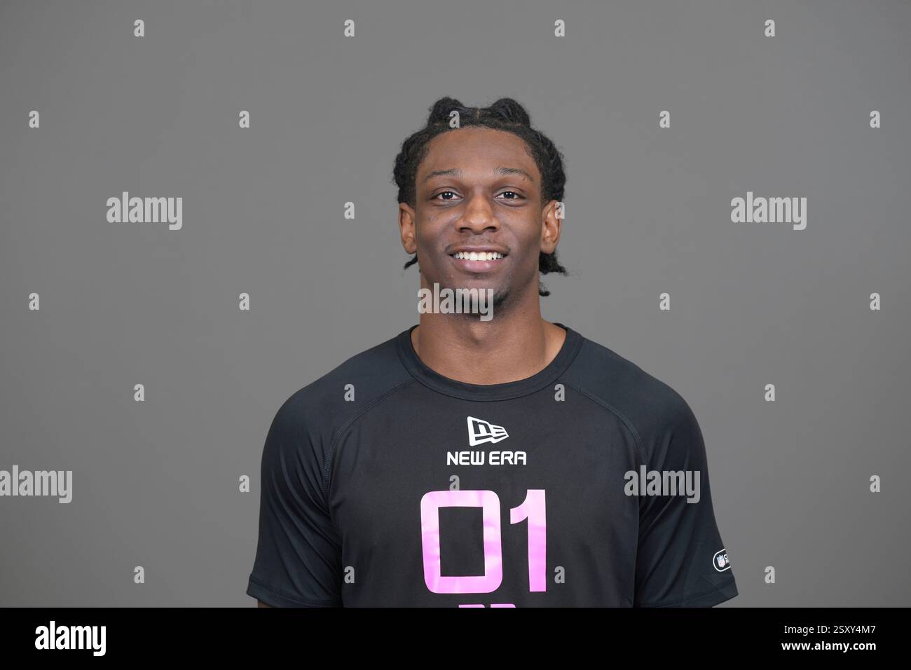 Central Florida defensive back Brandon Adams (DB01) poses for a ...