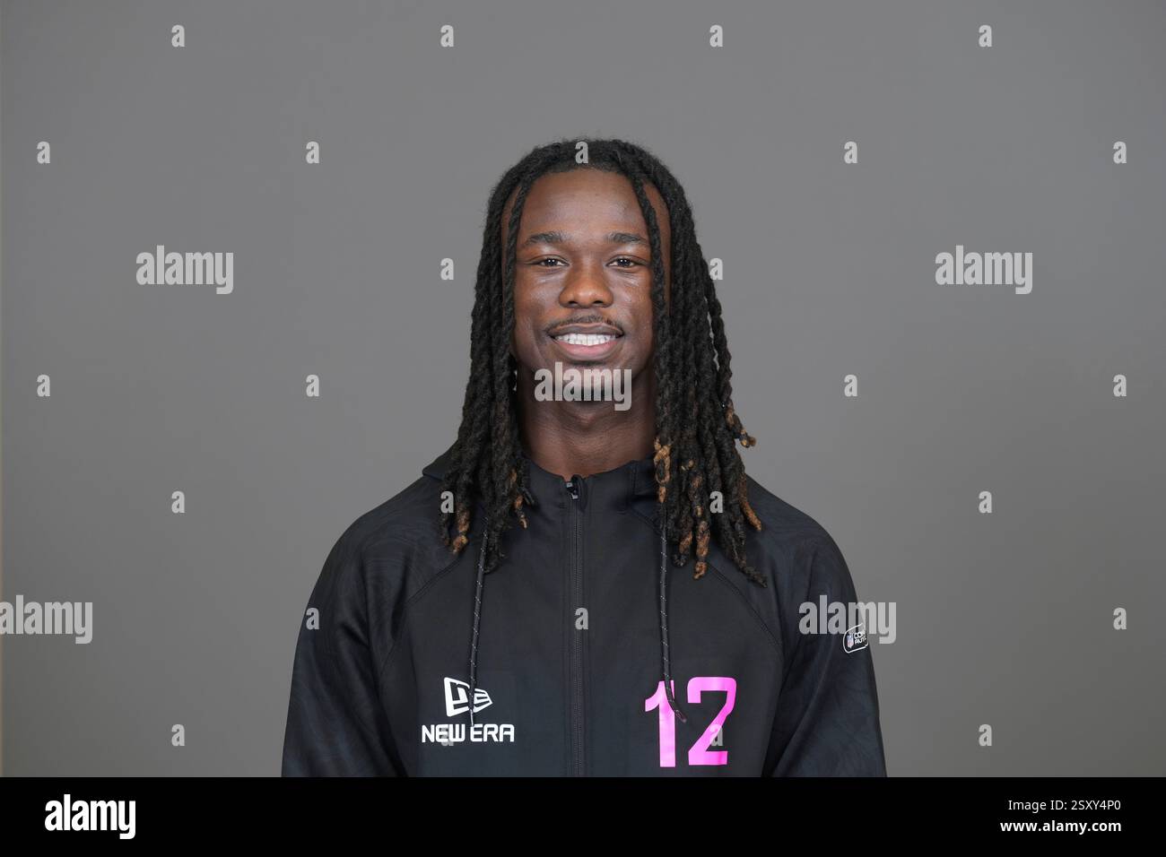 Iowa defensive back Jermari Harris (DB12) poses for a portrait at the ...