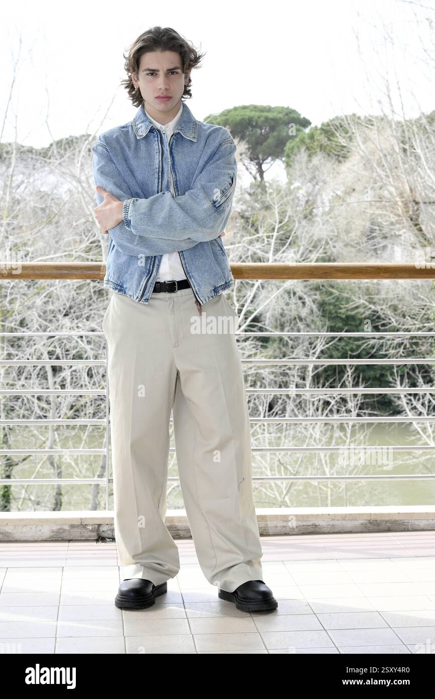 Rome: Circolo della Rai. Photocall Mare Fuori Stagione 5. In the photo ...