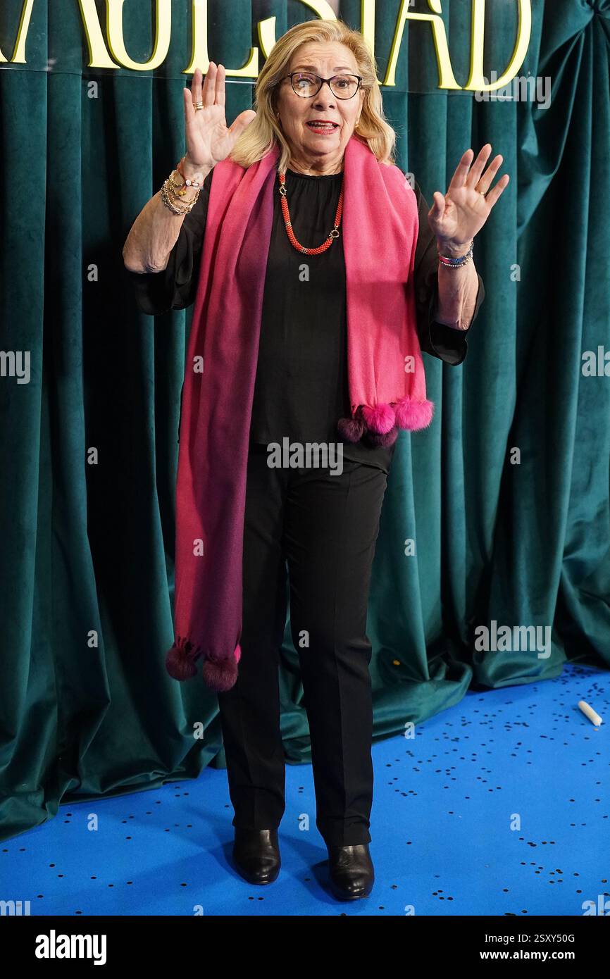 Madrid, Spain. 25th Feb, 2025. Ana Maria Vidal attends the "Su Majestad ...