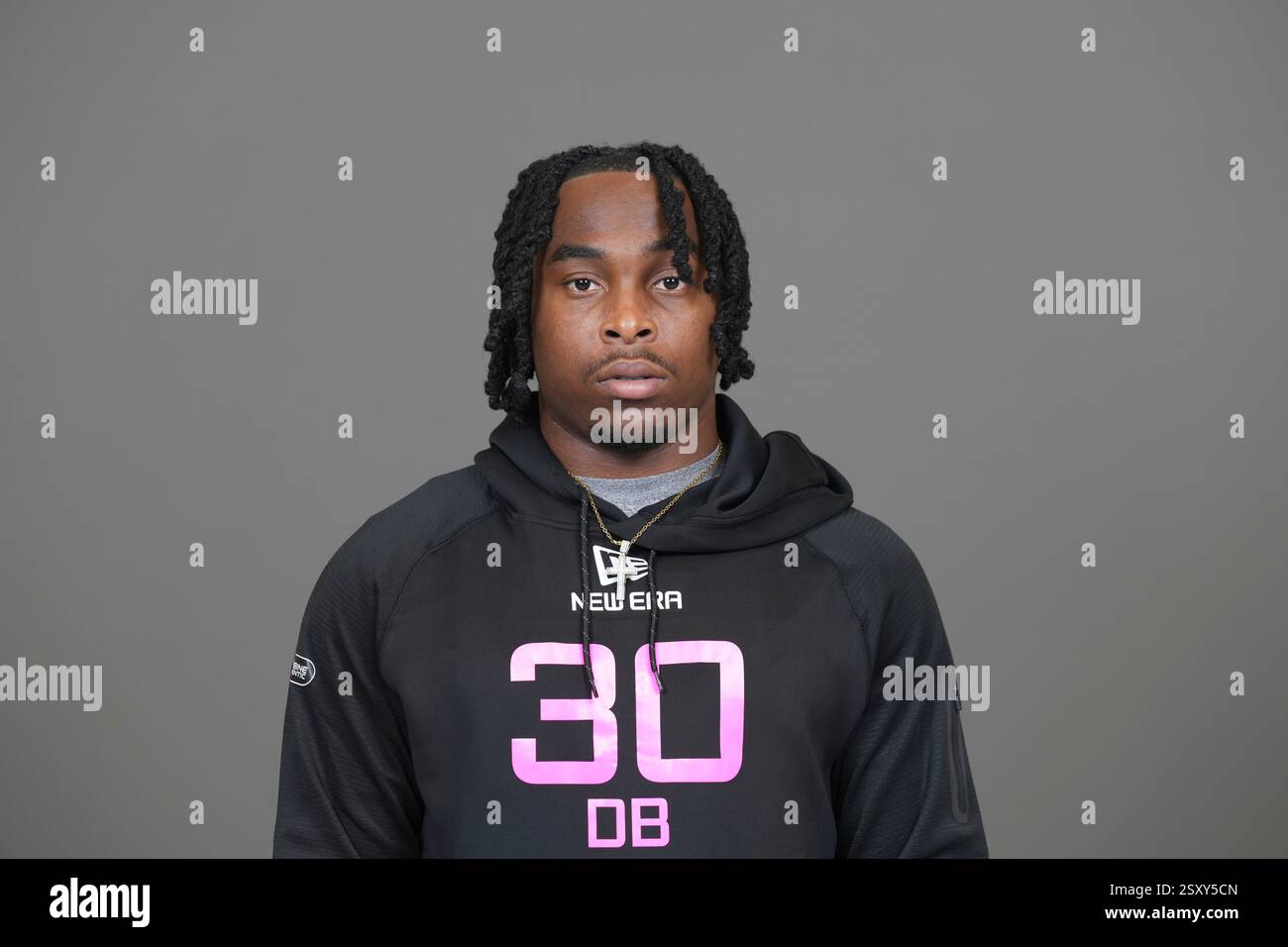 Western Kentucky defensive back Upton Stout (DB30) poses for a portrait ...