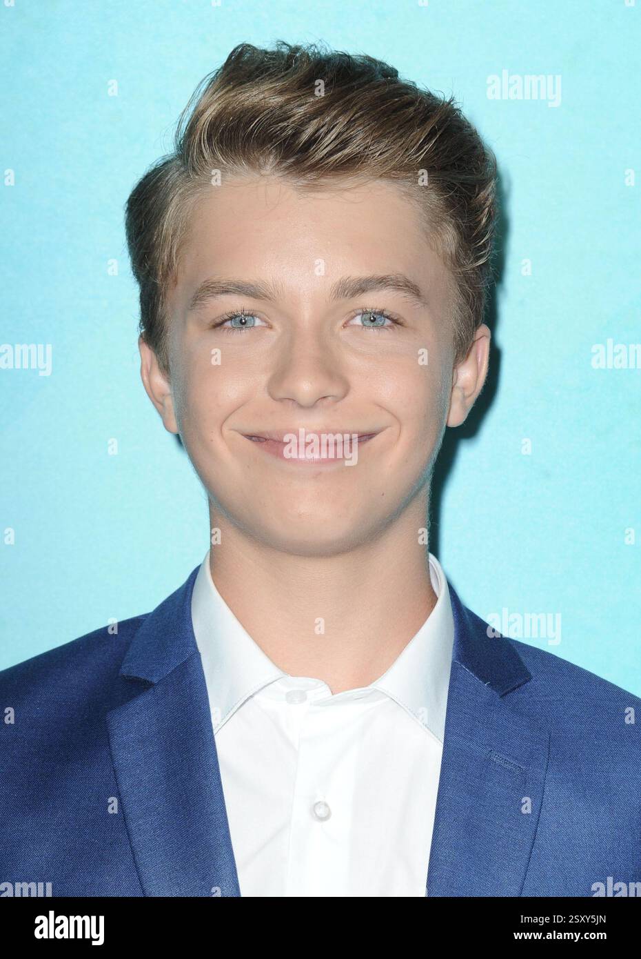 Jacob Hopkins arriving at the Premiere of CBS Films' 'Middle School ...
