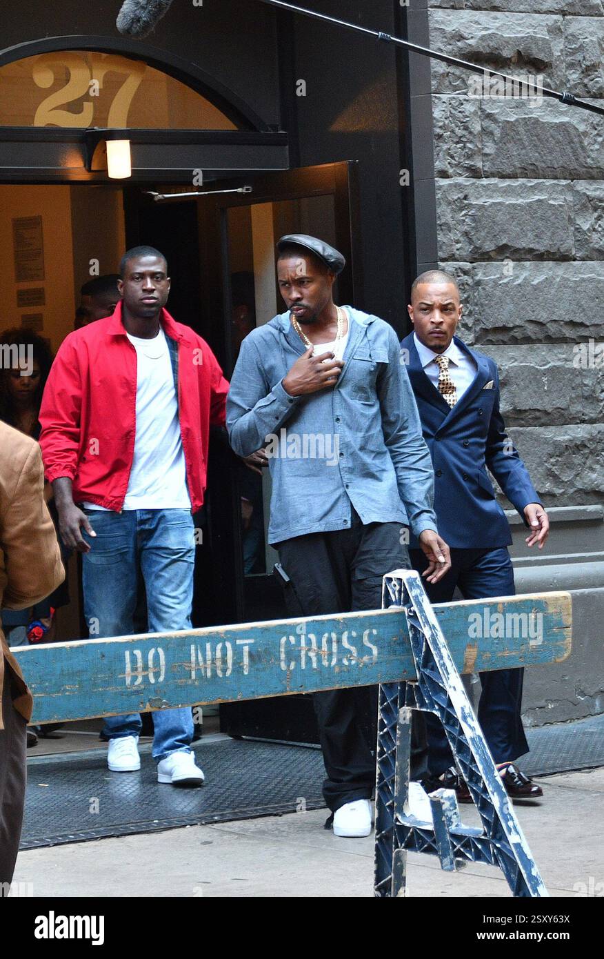 Rapper T.I. was on the set of the TV show 'The Breaks' on October 7 ...
