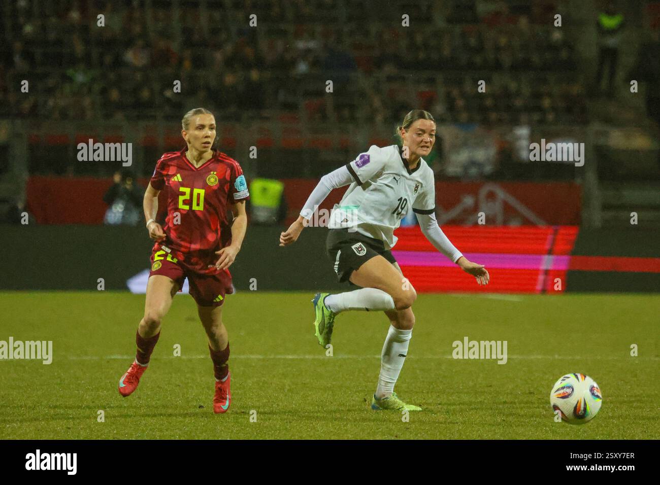 Nürnberg, Deutschland 25. Februar 2025: Frauen Länderspiel - 2025 ...