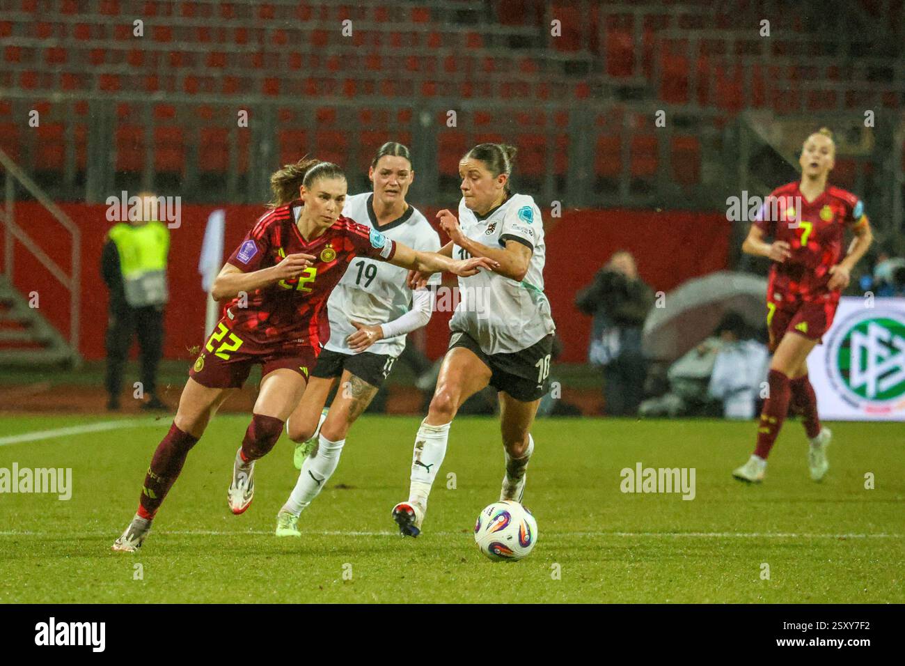 Nürnberg, Deutschland 25. Februar 2025: Frauen Länderspiel - 2025 ...