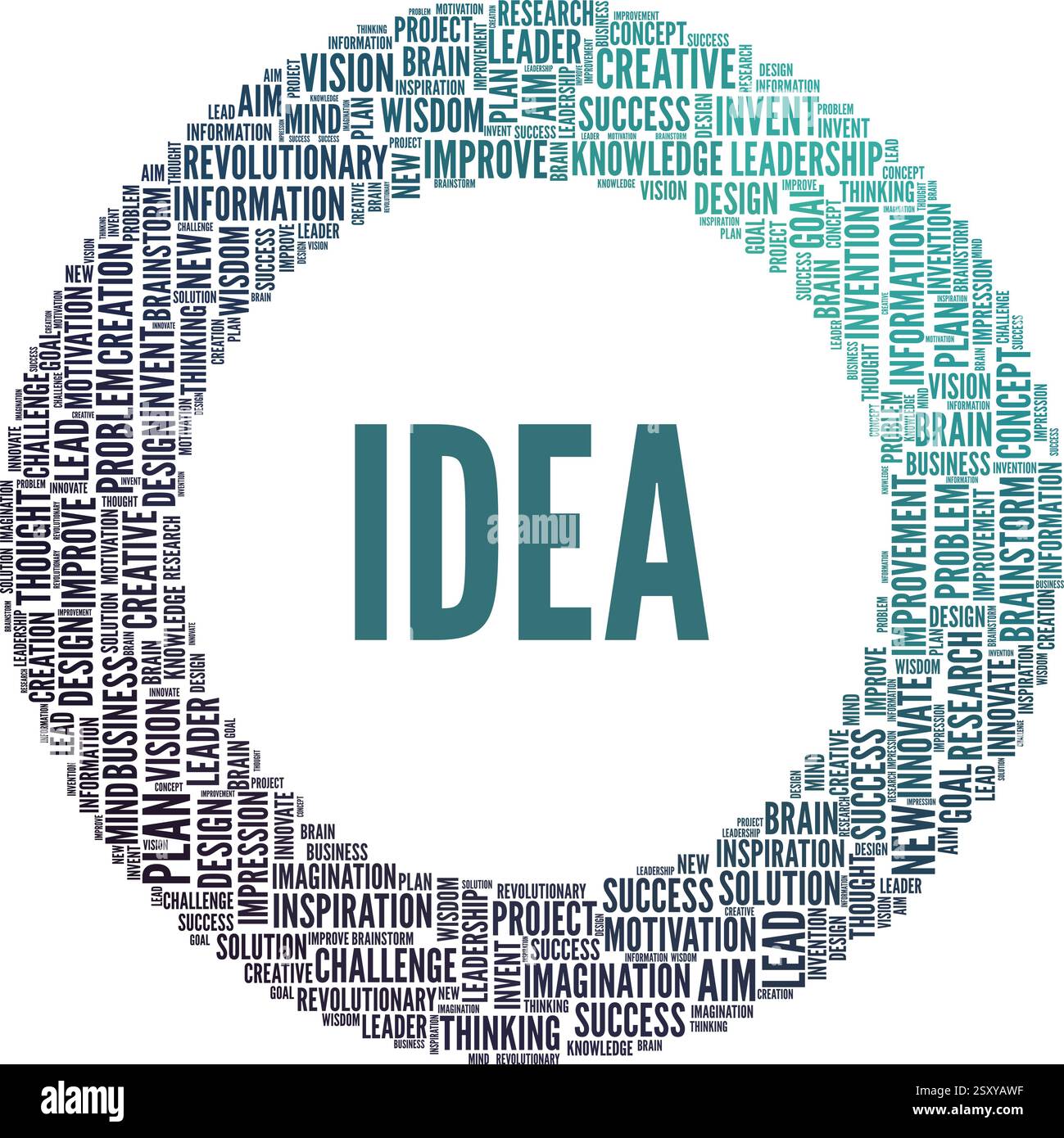 Strategy word cloud create Stock Vector Images - Alamy