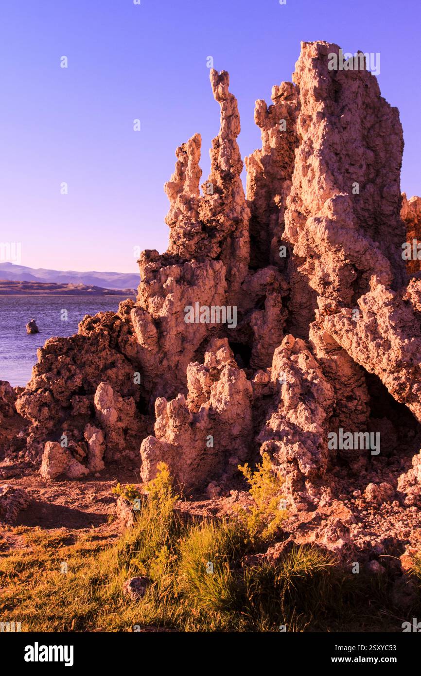 Large rock formation with a small hole in the middle. The rock ...