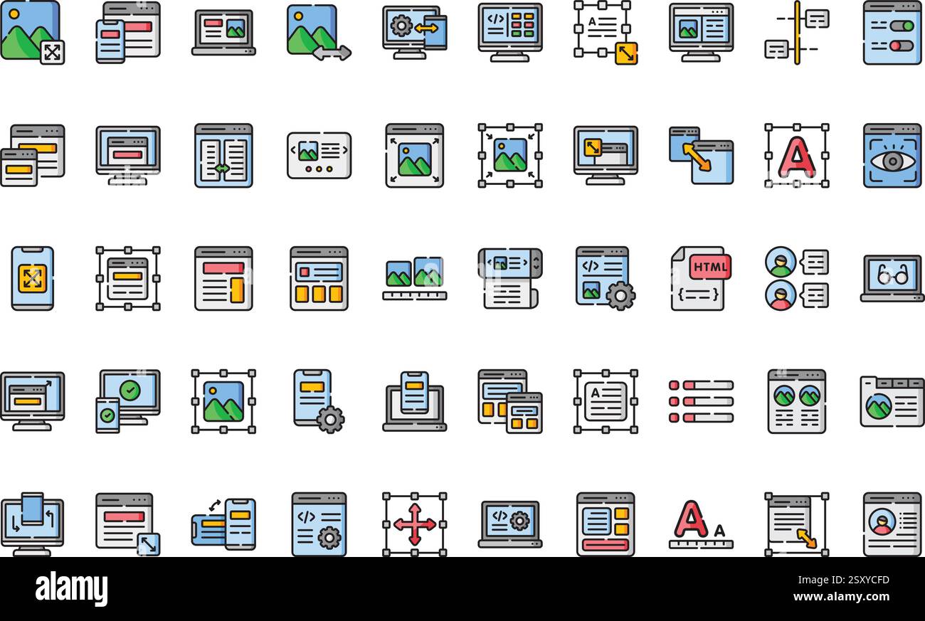 Viewport vector vectors hi-res stock photography and images - Alamy