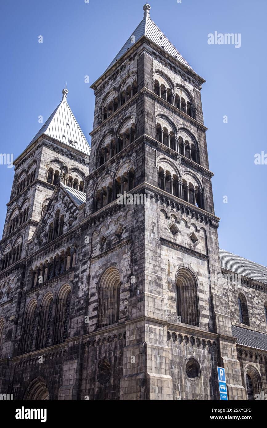 Lund Cathedral (Lunds domkyrka), Lund, Sweden Stock Photo - Alamy