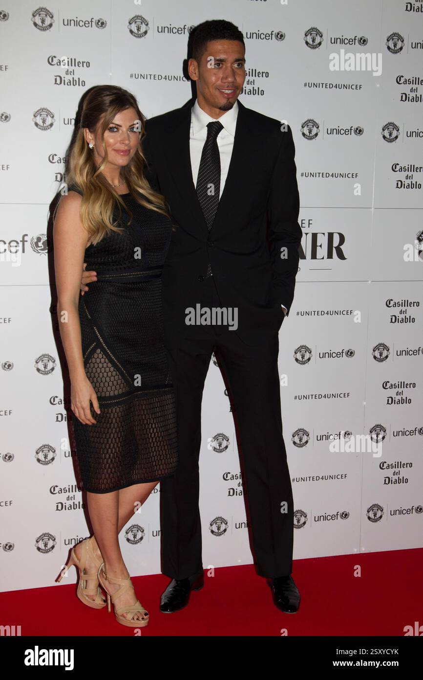 Chris Smalling and Sam Cooke at the United for Unicef Gala Dinner Old ...