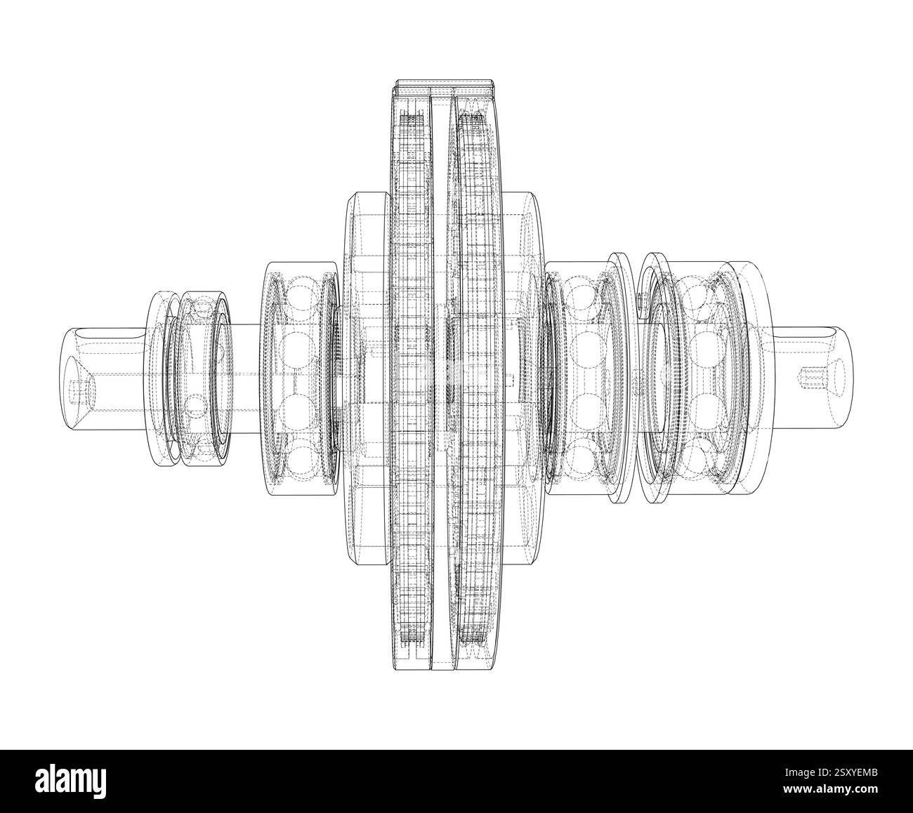 Wave Reducer. Vector illustration, 3d render Stock Vector Image & Art ...