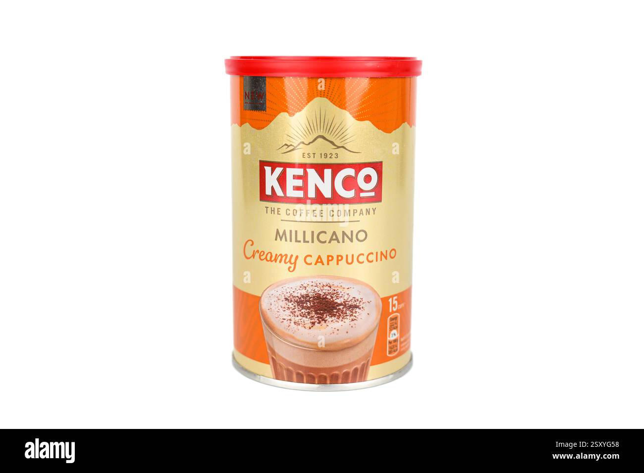 Kenco Millicano Cappuccino Instant Coffee Tin – Wales, UK – 18 February ...