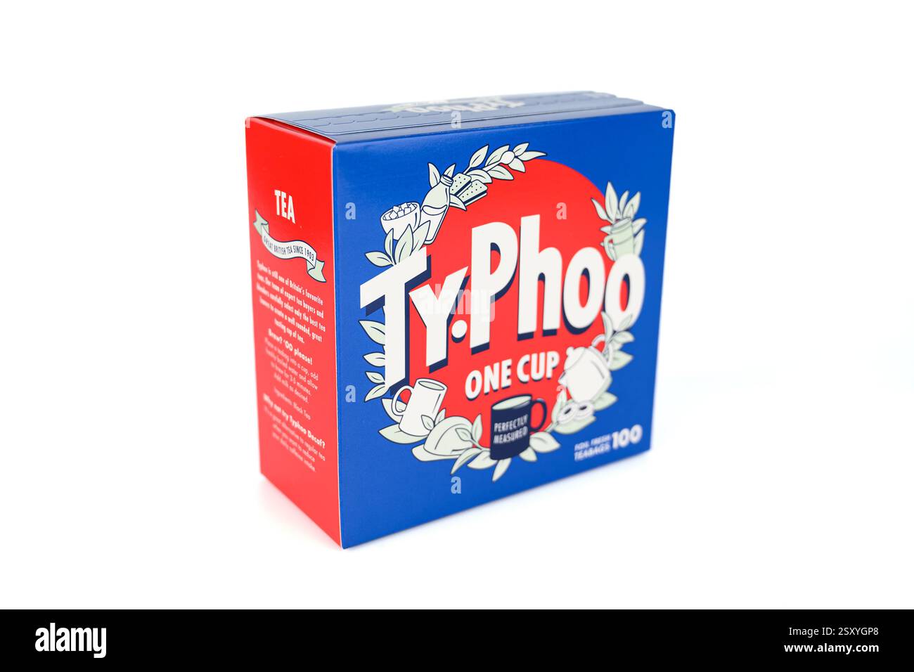 Ty-phoo One Cup Teabags – Wales, UK – 18 February 2025 Stock Photo - Alamy