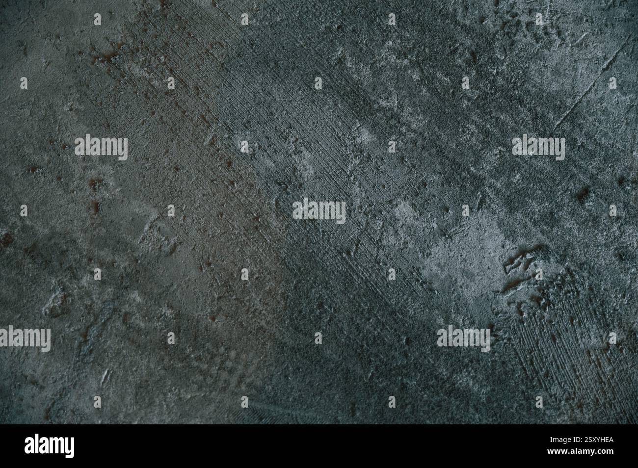 Background of dirty concrete floor with footsteps and lines on it Stock ...