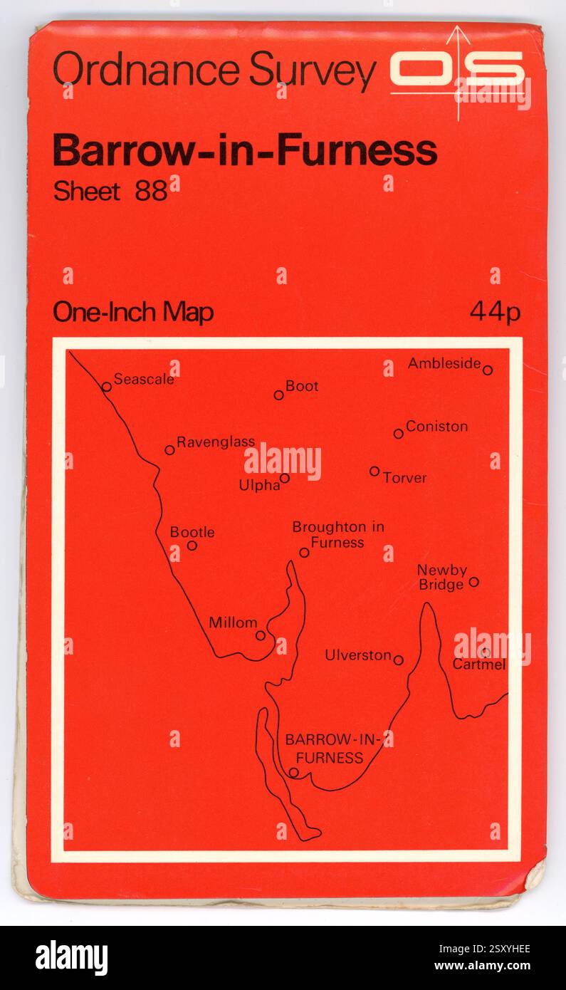 Barrow county map hi-res stock photography and images - Alamy