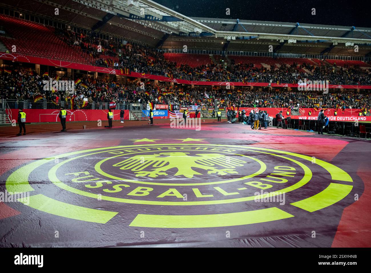 Symbolbild/Themenfoto DFB Logo/Wappen in den Farben des neuen Adidas ...