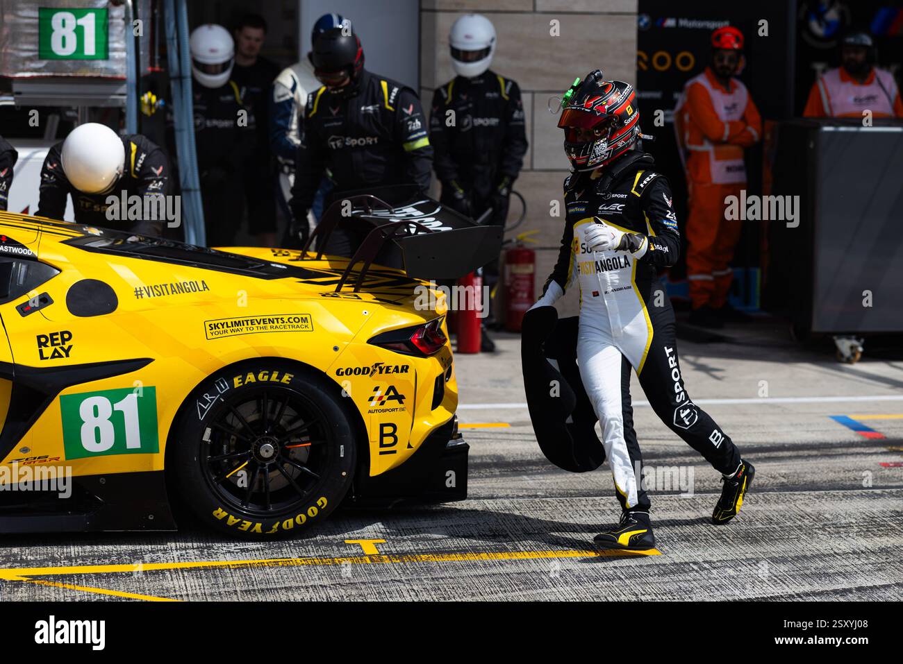 ANDRADE Rui (ang), TF Sport, Chevrolet Corvette Z06 GT3.R #81, LM GT3 ...