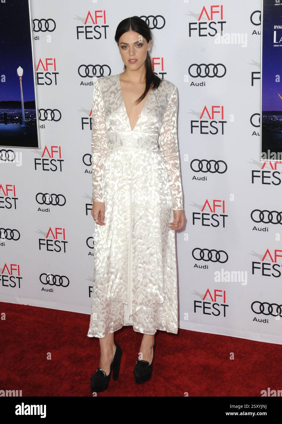 Actress Callie Hernandez arriving at the AFI FEST 2016 screening Of 'La ...