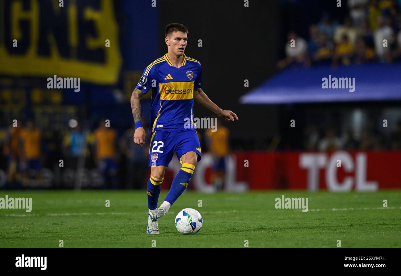 Argentina, Buenos Aires 25 February 2025: Kevin Zenon of Boca Juniors ...
