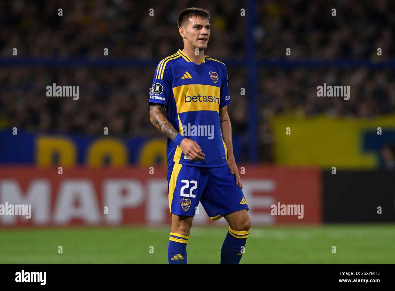 Argentina, Buenos Aires 25 February 2025: Kevin Zenon of Boca Juniors ...