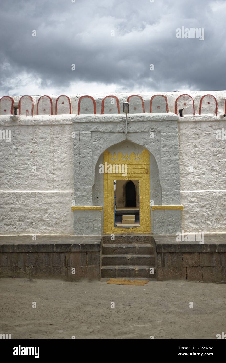 Entrance of Bhramnath mandir, Jain ashram, kagwad, belagavi, karnataka ...