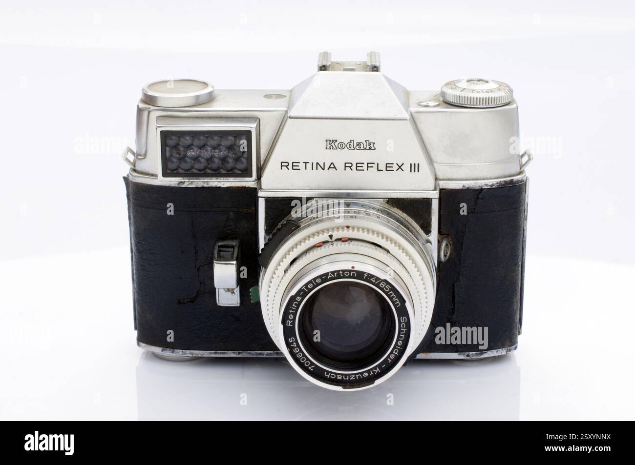 Kodak Retina Reflex III film camera Pune Maharashtra India Asia Stock ...